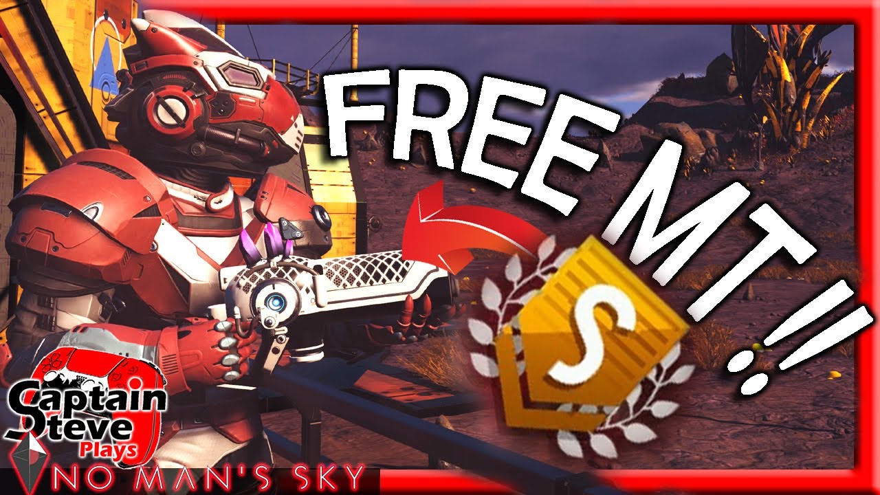 No Man's Sky Getting A Free PVP S-Class Multitool MT Experimental White With Purple Crystals NMS ...