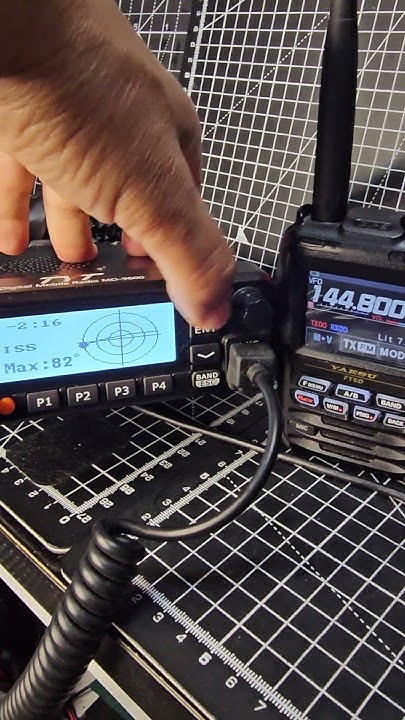 TYT 9600 - APRS & SATELLITE MODE - OpenGd77 - YouTube