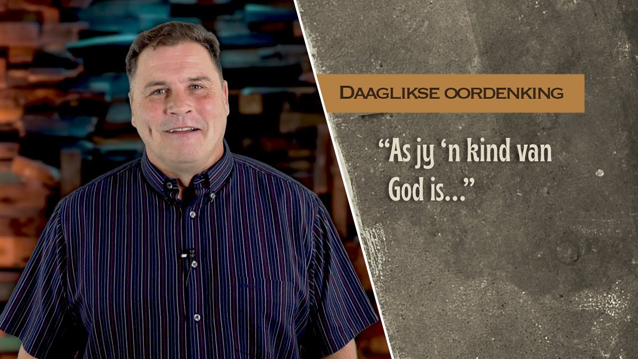 Daaglikse Oordenking - 4 Januarie 2023 - YouTube
