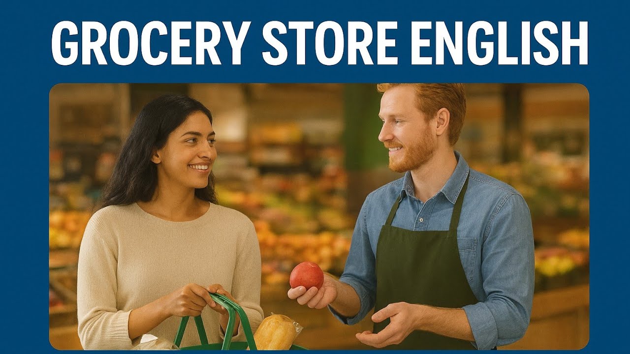 Daily Routine Conversations : At the Grocery Store #EnglishConnection # ...