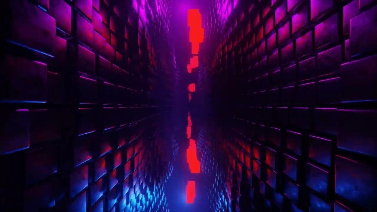 Abstract Sci Fi 1 Hour Cube Loop | Looping Blender Animation - YouTube