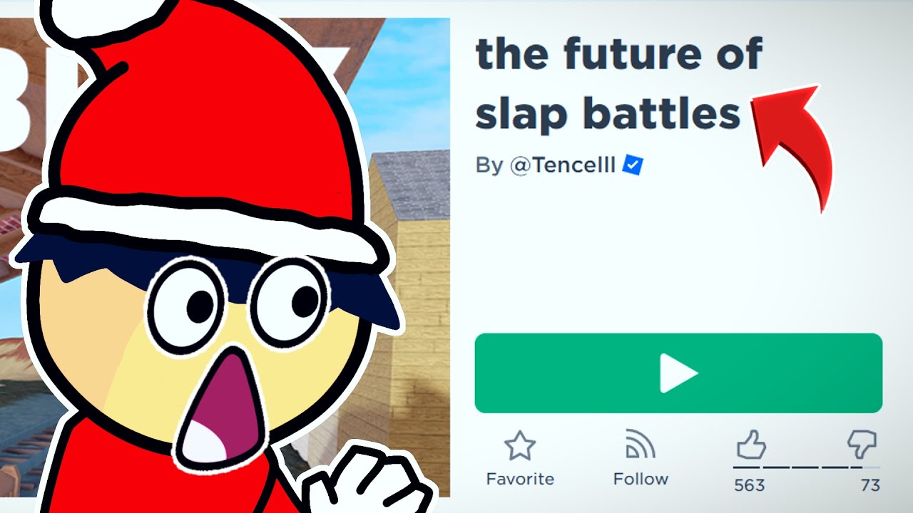 Tencell made a SECRET game! + HOW TO PLAY | Slap Battles Roblox! - YouTube