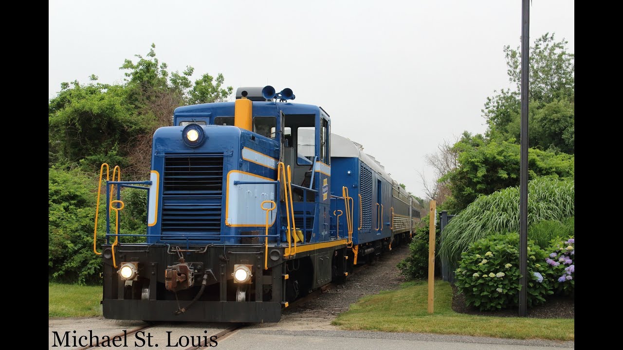 [HD] New paint on the Newport Dinner Train - 7/1/2017 - YouTube