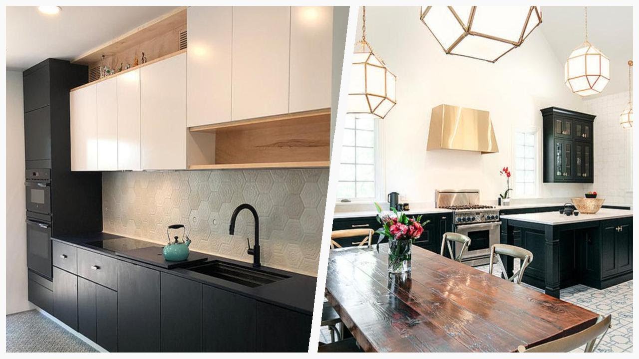 Achieving Balance in Blue Kitchens with Black Cabinets | Designer CheatSheet