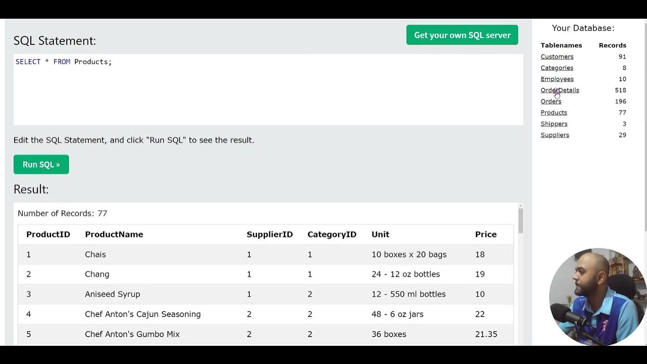 19 - SQL Exists, ANY and ALL with Sub Query - ગુજરાતી - YouTube