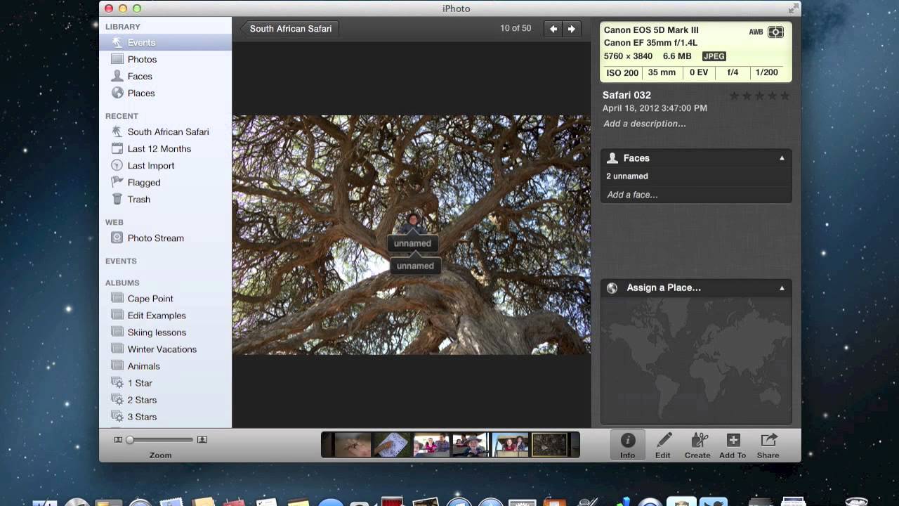 iPhoto - Faces - YouTube