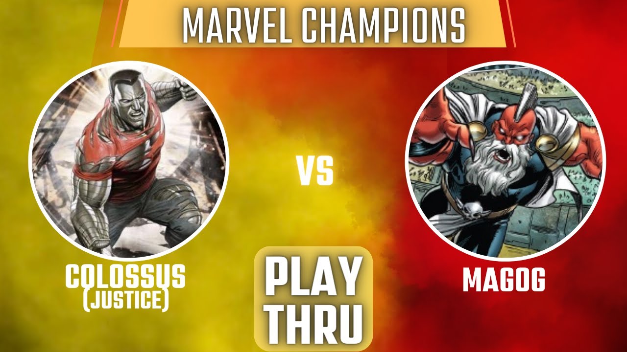 COLOSSUS vs MAGOG in Marvel Champions | Justice | Perfect Matchups ...