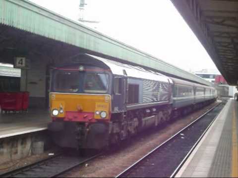 Class 66, 66402 on the 1102 Taunton to Cardiff service, 1st July 2010 ...