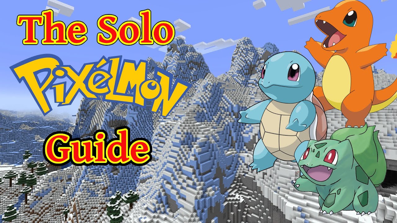Your First Few Days in Pixelmon - the Solo Pixelmon Guide Episode 1 ...