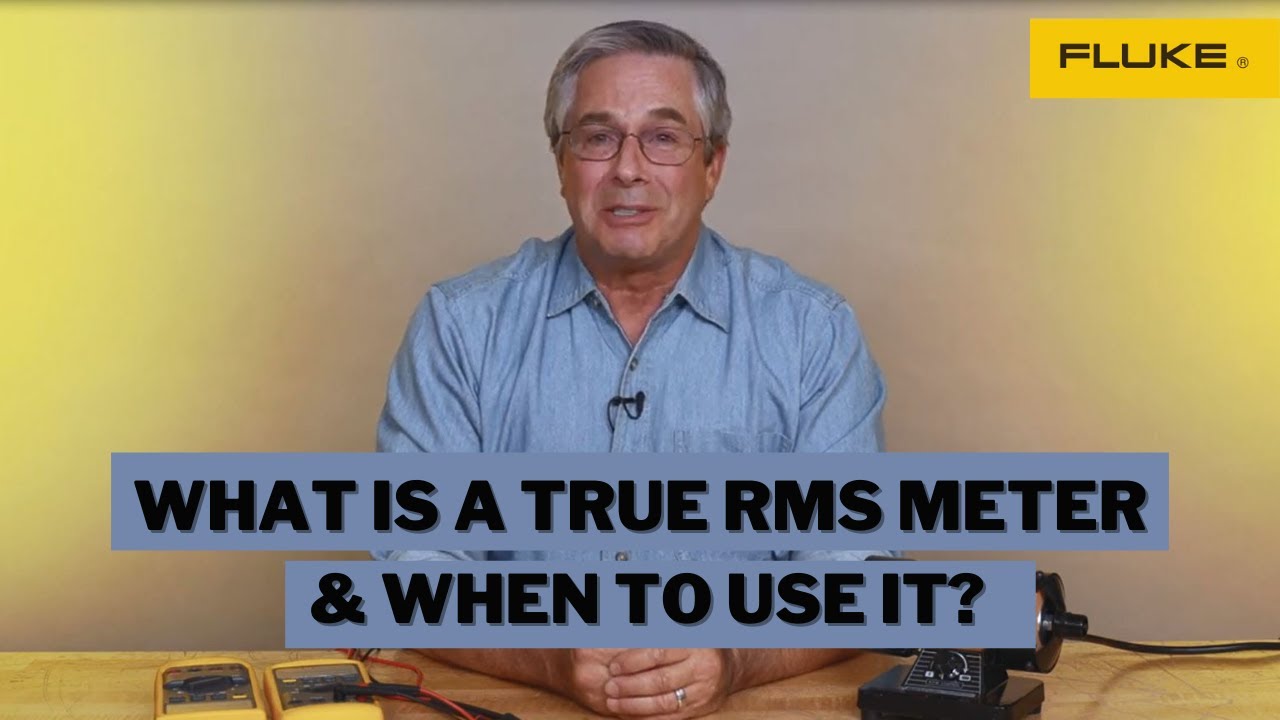 What is a True RMS meter? | Fluke Pro Tips - YouTube