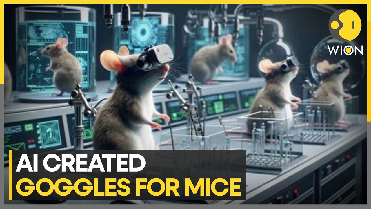 Researchers have created virtual reality eyewear for mice : "Goggles ...