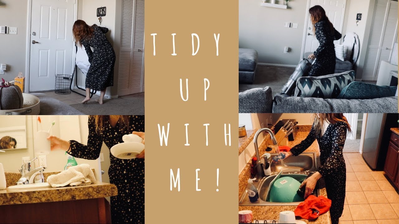 VLOG // My Saturday - Cook + Tidy up with me + More // Quarantine - YouTube