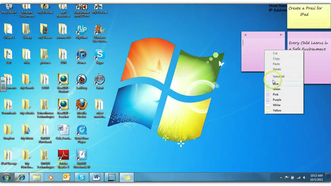 Using Sticky Notes On The Computer YouTube Using Sticky Notes On The Computer YouTube