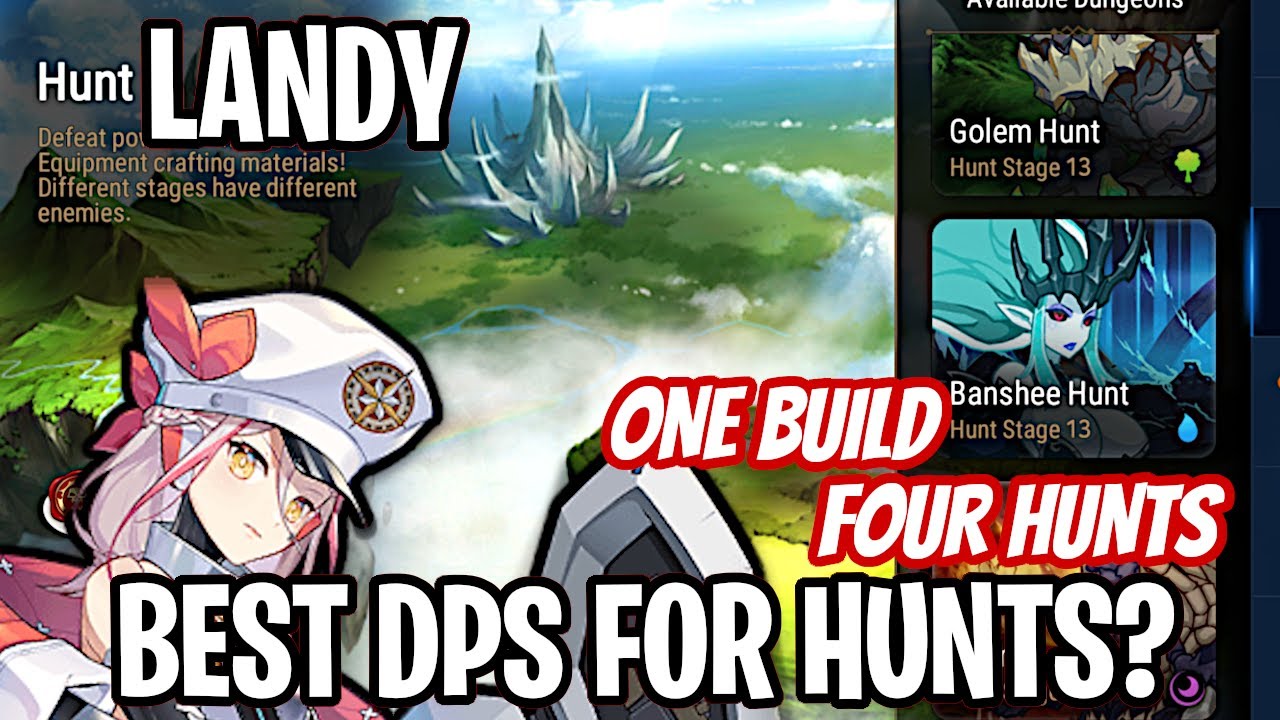 LANDY IS SO GOOD FOR HUNTS! - Epic Seven - YouTube