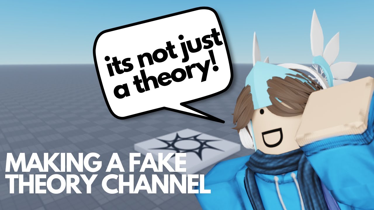 I MADE A FAKE THEORY CHANNEL TO SEE IF I GO VIRAL - YouTube