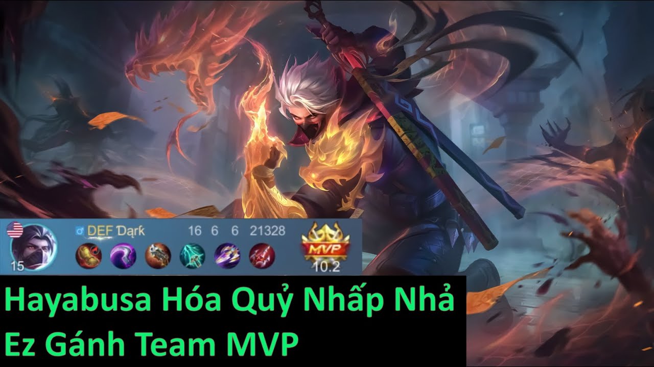 MLBB | Hayabusa Hóa Quỷ - Gánh Team Max Ping - Game Căng !! - YouTube