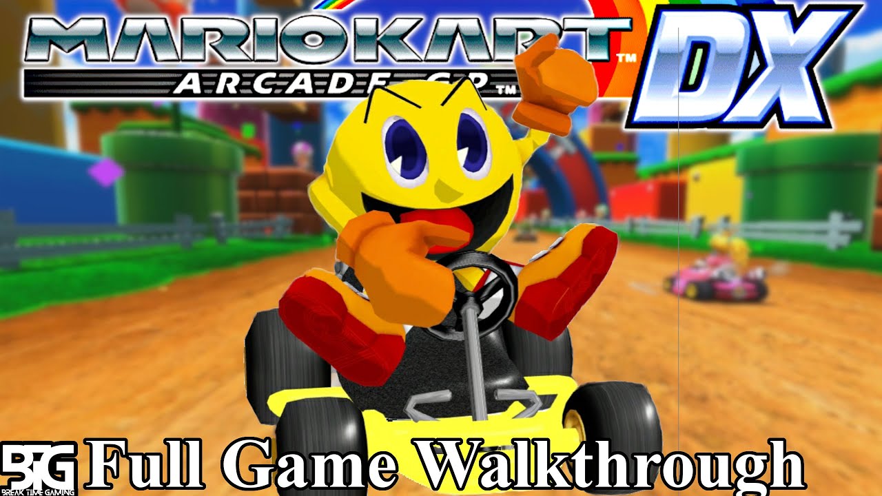 Mario Kart GP DX - Pacman Full Game Walkthrough - 50cc, 100cc, 150cc ...