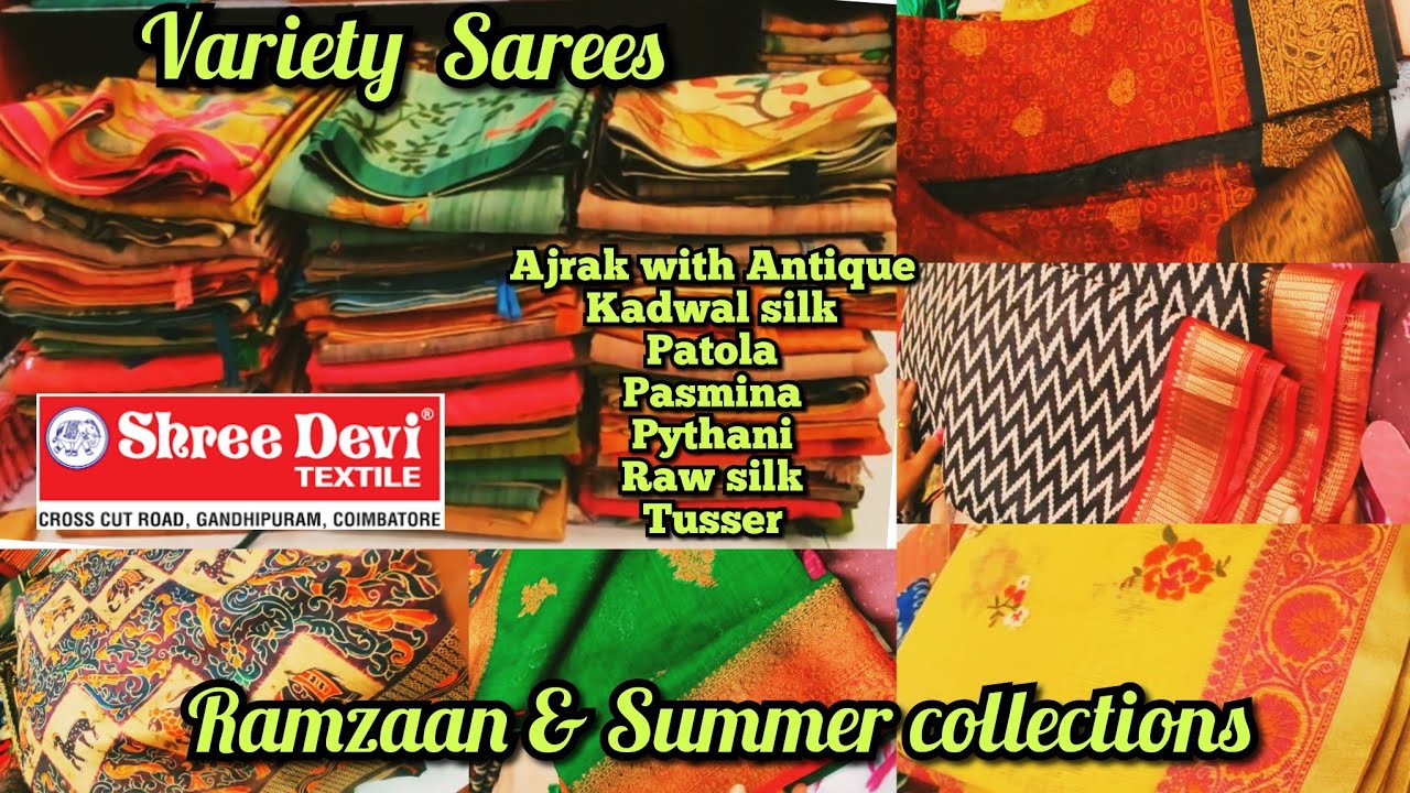 Shree Devi Textiles, cbe,Variety Sarees.Ramzaan & Summer collections ...