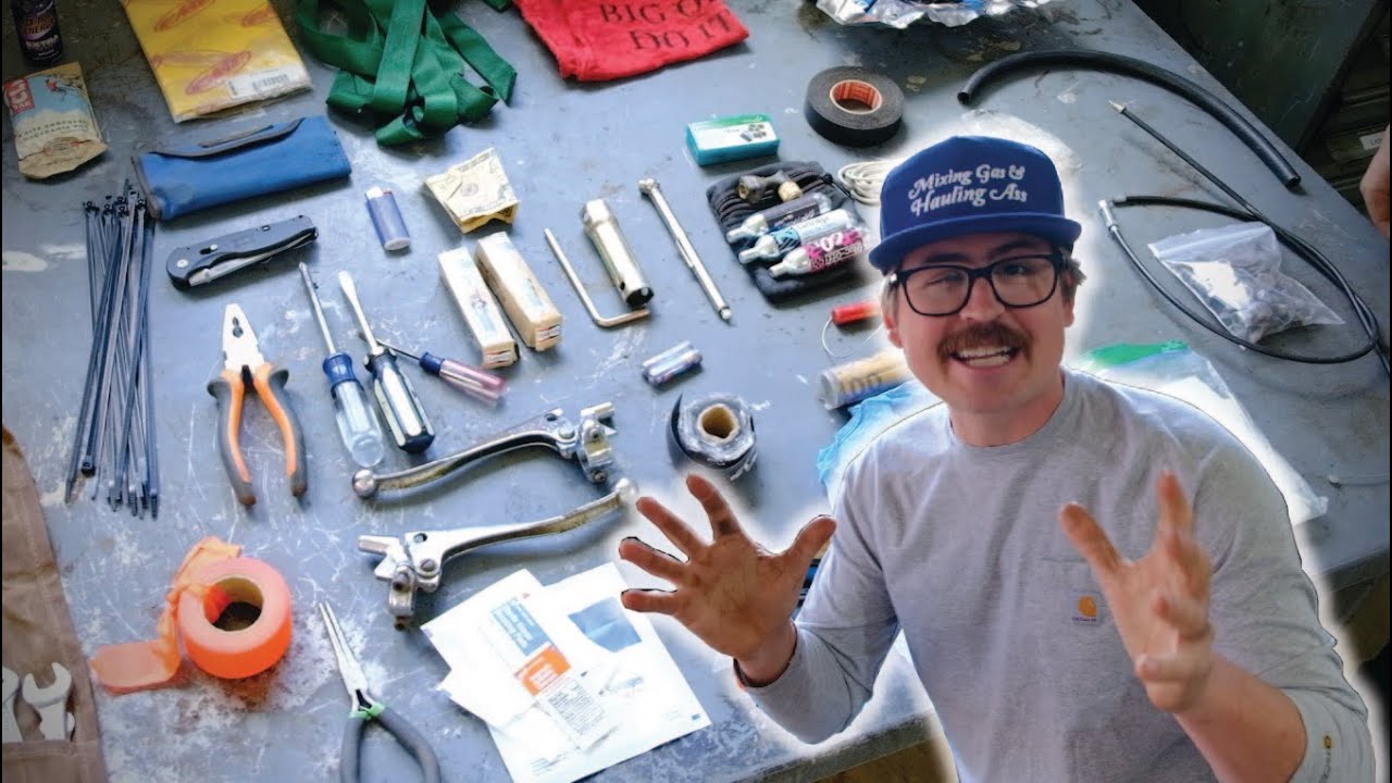 What to Pack for Motorcycle Racing / Riding | Biltwell 100 Race Prep ...