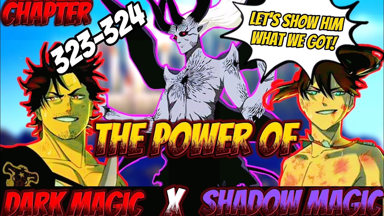 ANG LAKAS NG DARK AND SHADOW MAGIC‼️😯 Black Clover Season 5 Episode 185 - YouTube