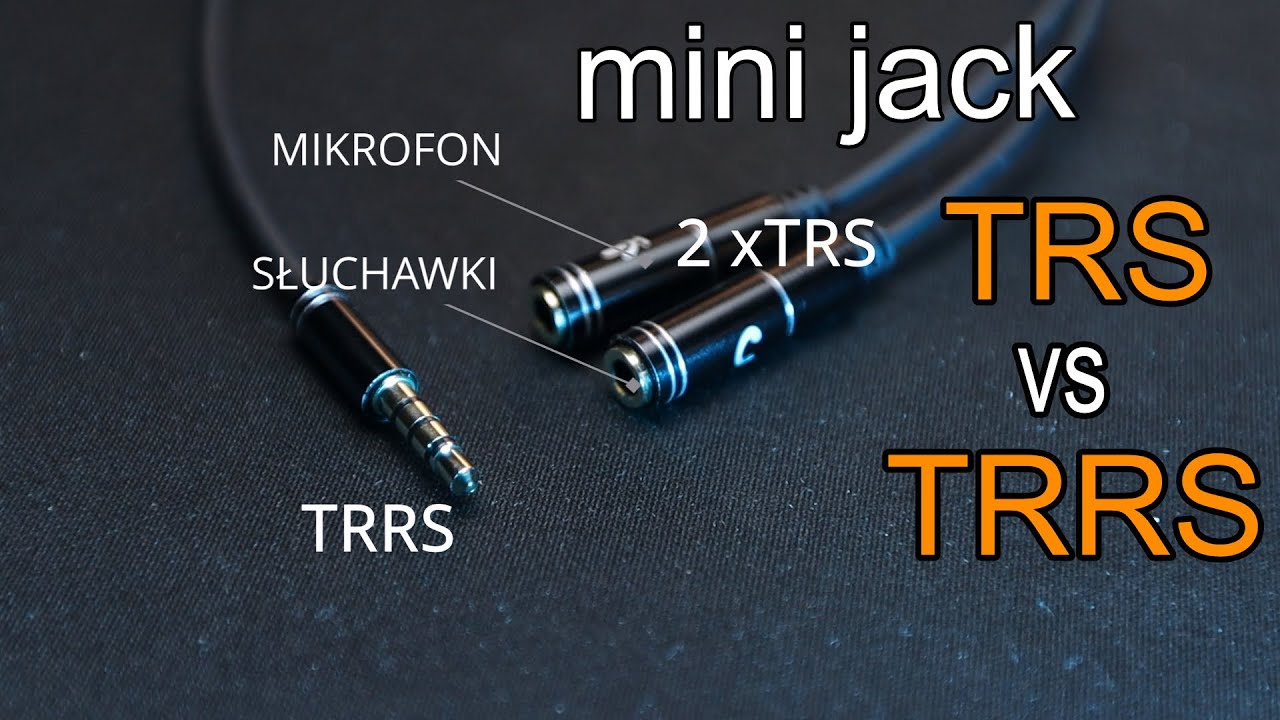 Jak podłączyć słuchawki z mikrofonem czyli TRS vs TRRS - Rodzaje wtyków ...