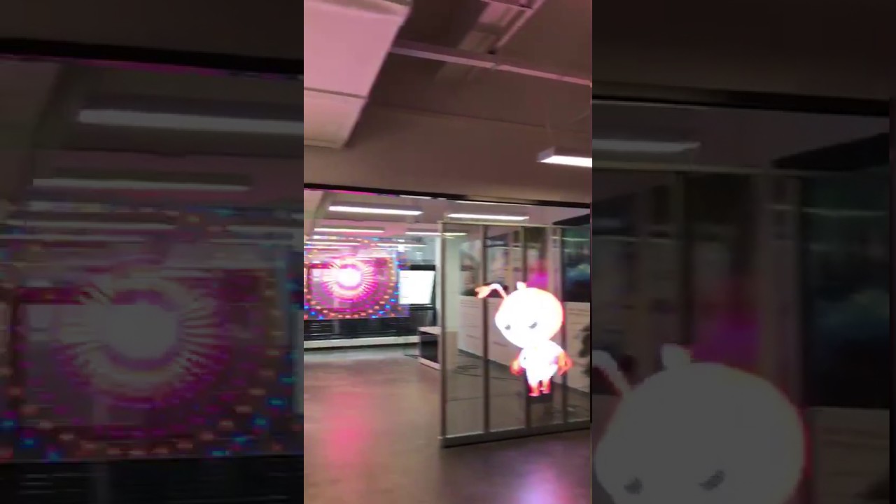Transparent glass LED display. Shenzhen LightS Technology Co.,ltd - YouTube