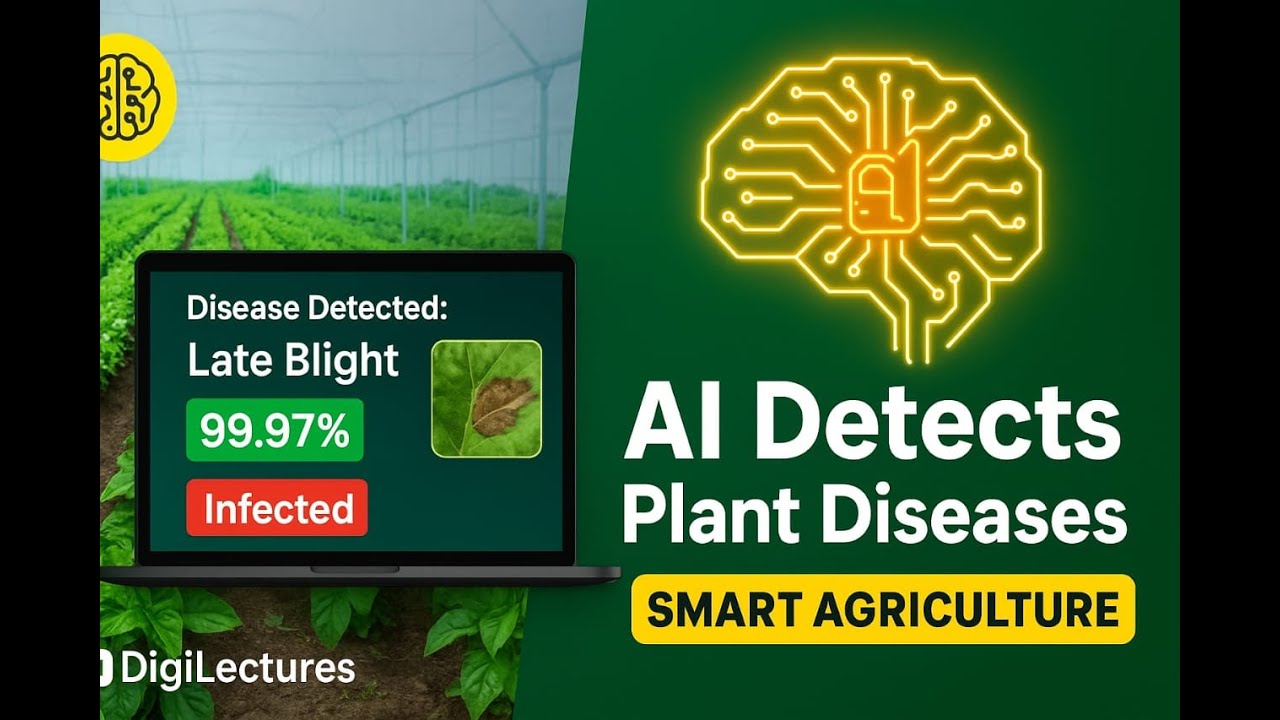 AI Based Plants Disease Detection | Smart Agriculture With AI | Digi ...