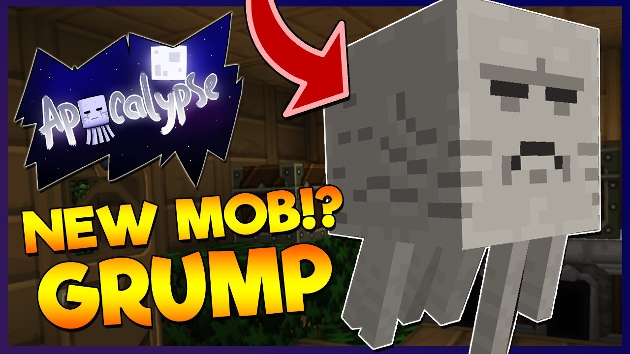 A NEW MINECRAFT MOB!? "GRUMP" | Minecraft Apocalypse | #11 - YouTube