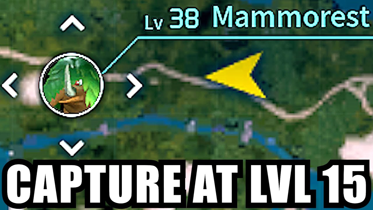 HOW TO CATCH LVL 38 MAMMOREST AT LOW LEVEL - Palworld - YouTube