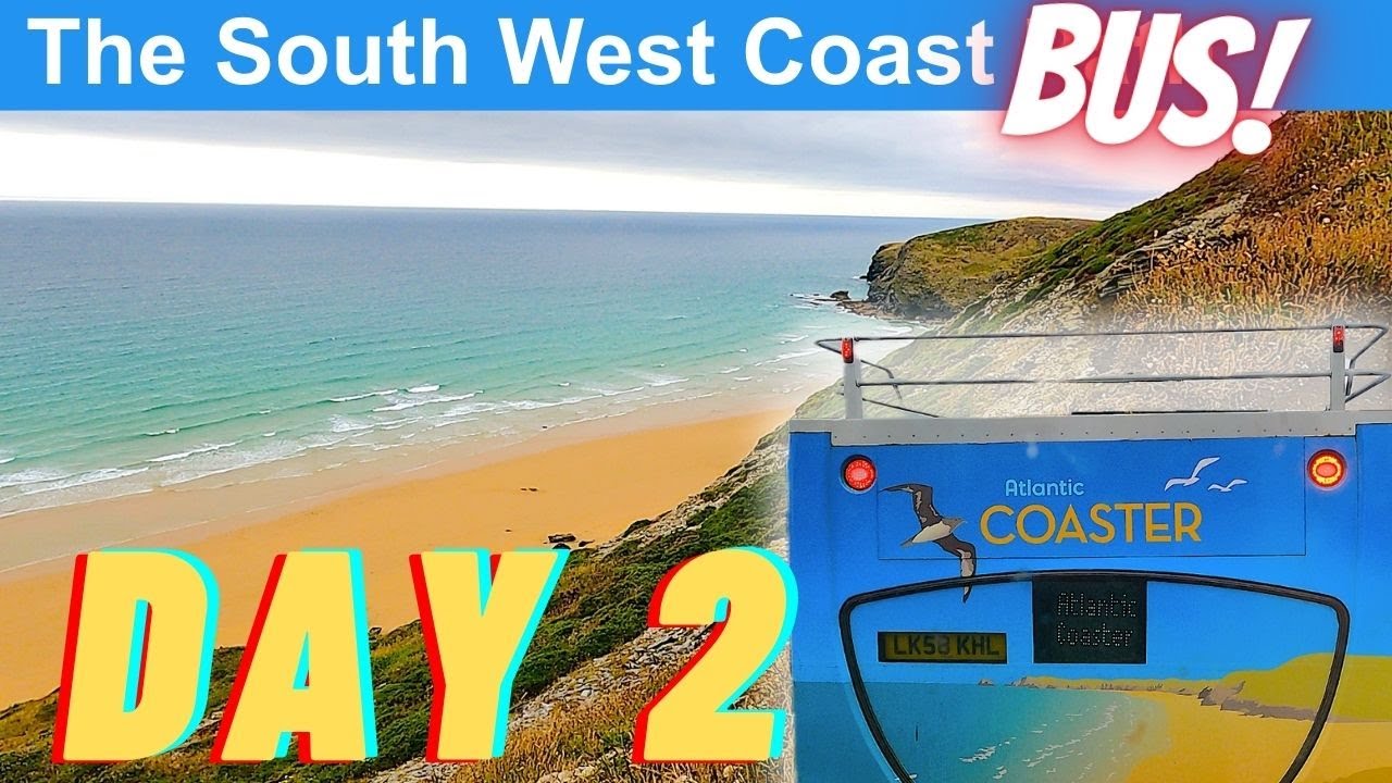 Hartland to Watergate Bay | Day 2 of South West Coast Bus - YouTube