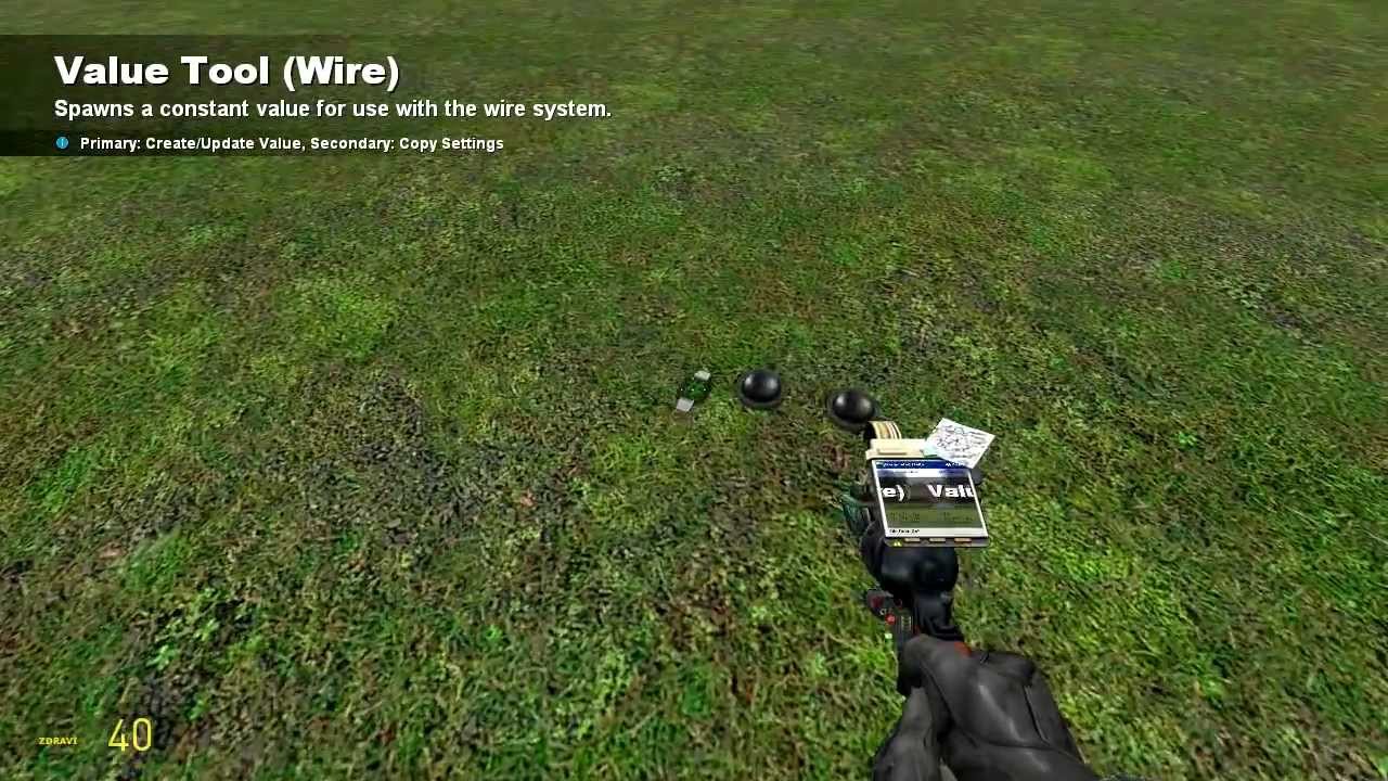 [CZ] Garry's mod Wire návody #5 Radar, Holo - YouTube