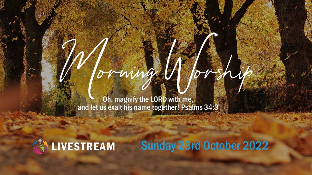 Sunday Worship 23 Oct 2022 (John 8 - Joseph Kennoway) - YouTube