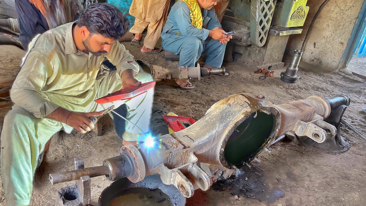 Truck Axel Tube Welding & Repairing | Types Of Axel Tube And ...