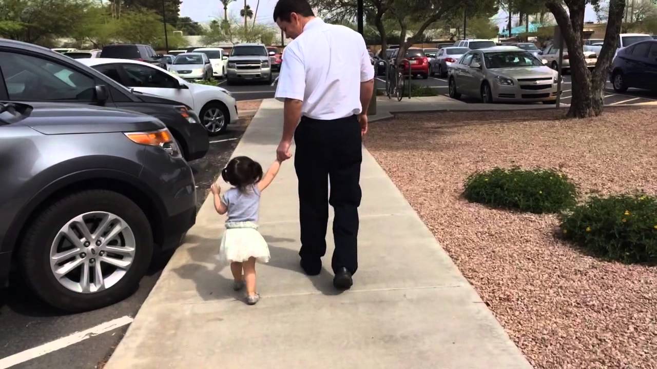 Walking out of church 20 months - YouTube