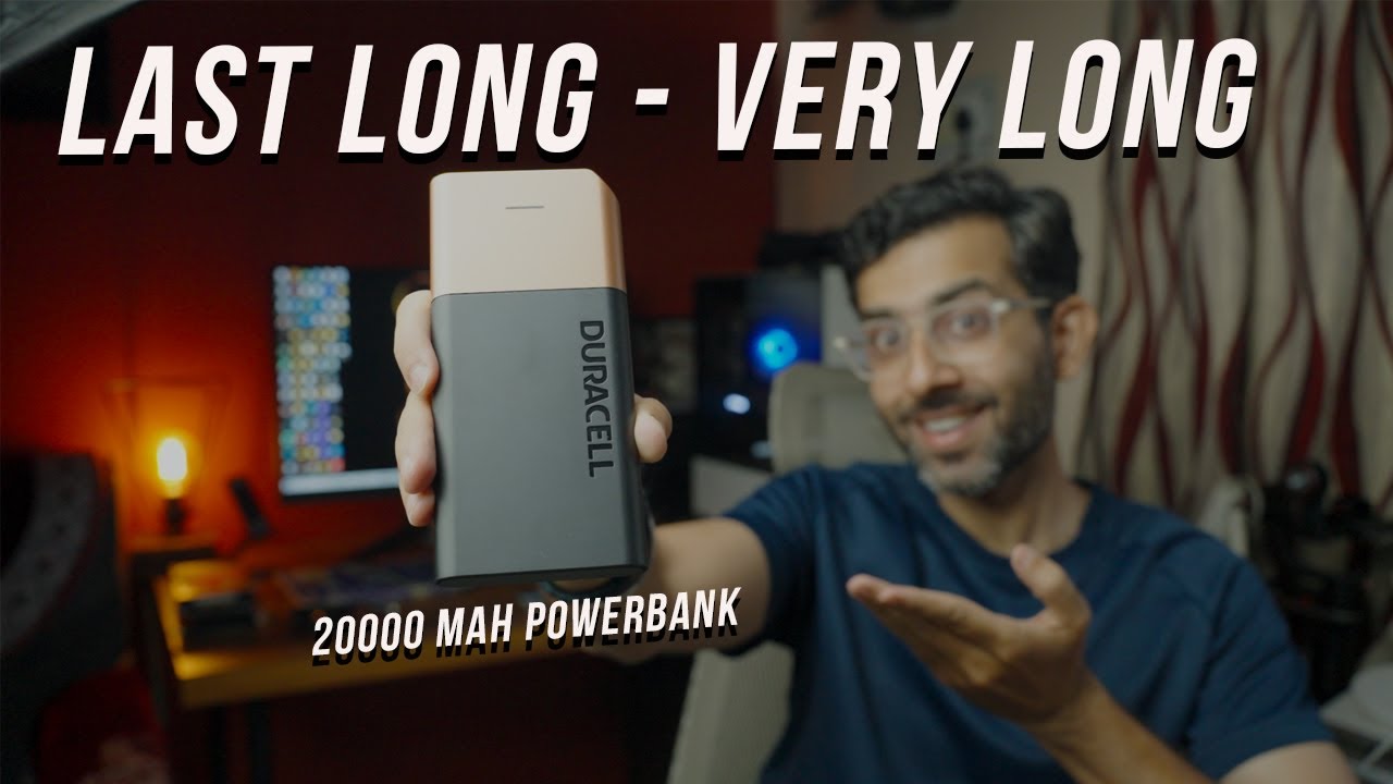 Most Reliable 20000 Mah Power Bank by Duracell | Hindi - YouTube