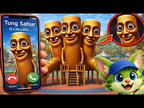 CURSE of TUNG SAHUR SLIDE - Story about BALLERINA cappuccino/ KIWI ADVENTURES 