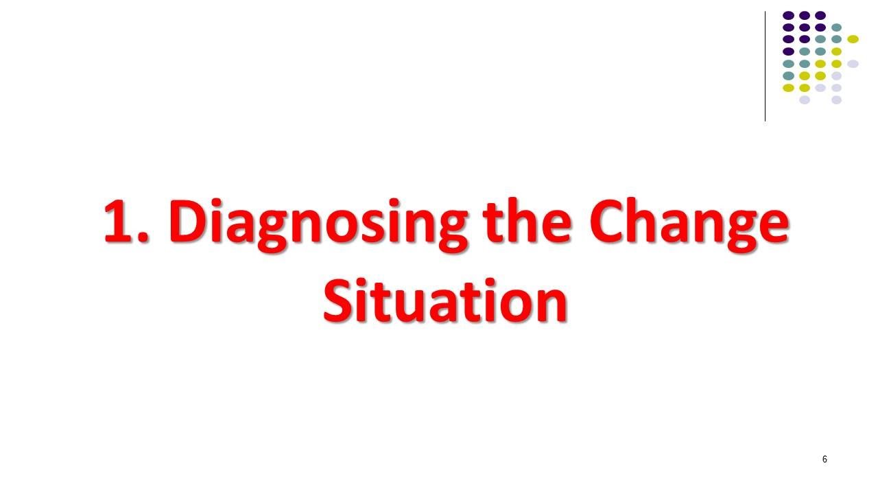 Diagnosing the Change Situation Part 1 - YouTube