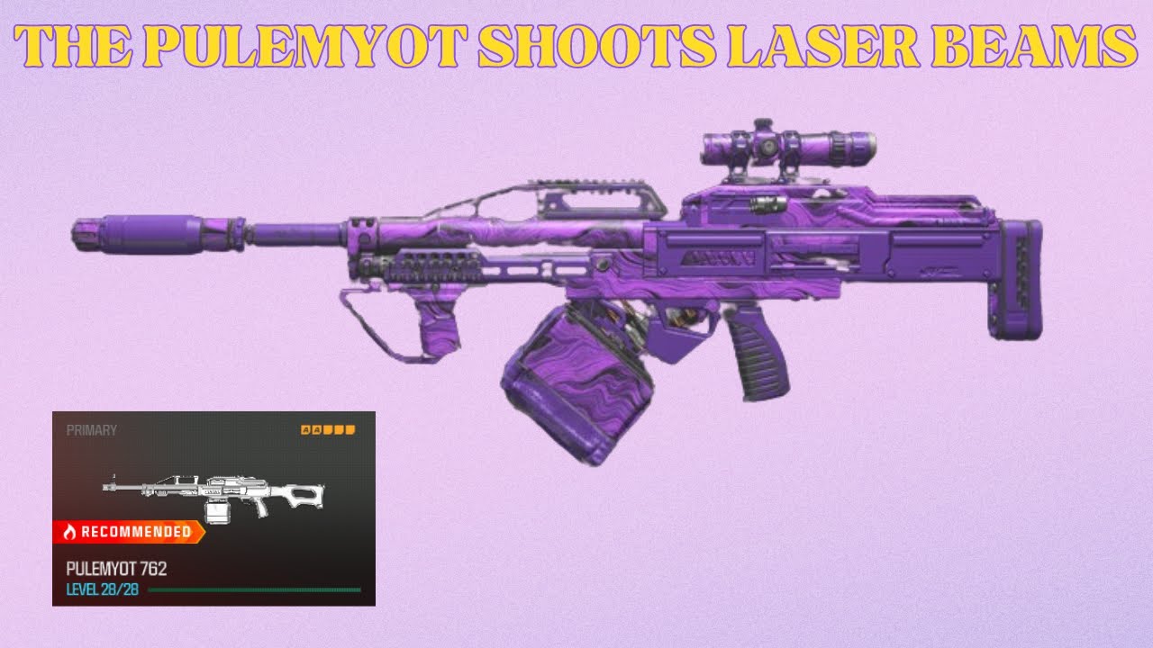 THIS PULEMYOT 762 SHOOTS LASER BEAMS - ( PULEMYOT 762 BUILD ) - VONDEL ...