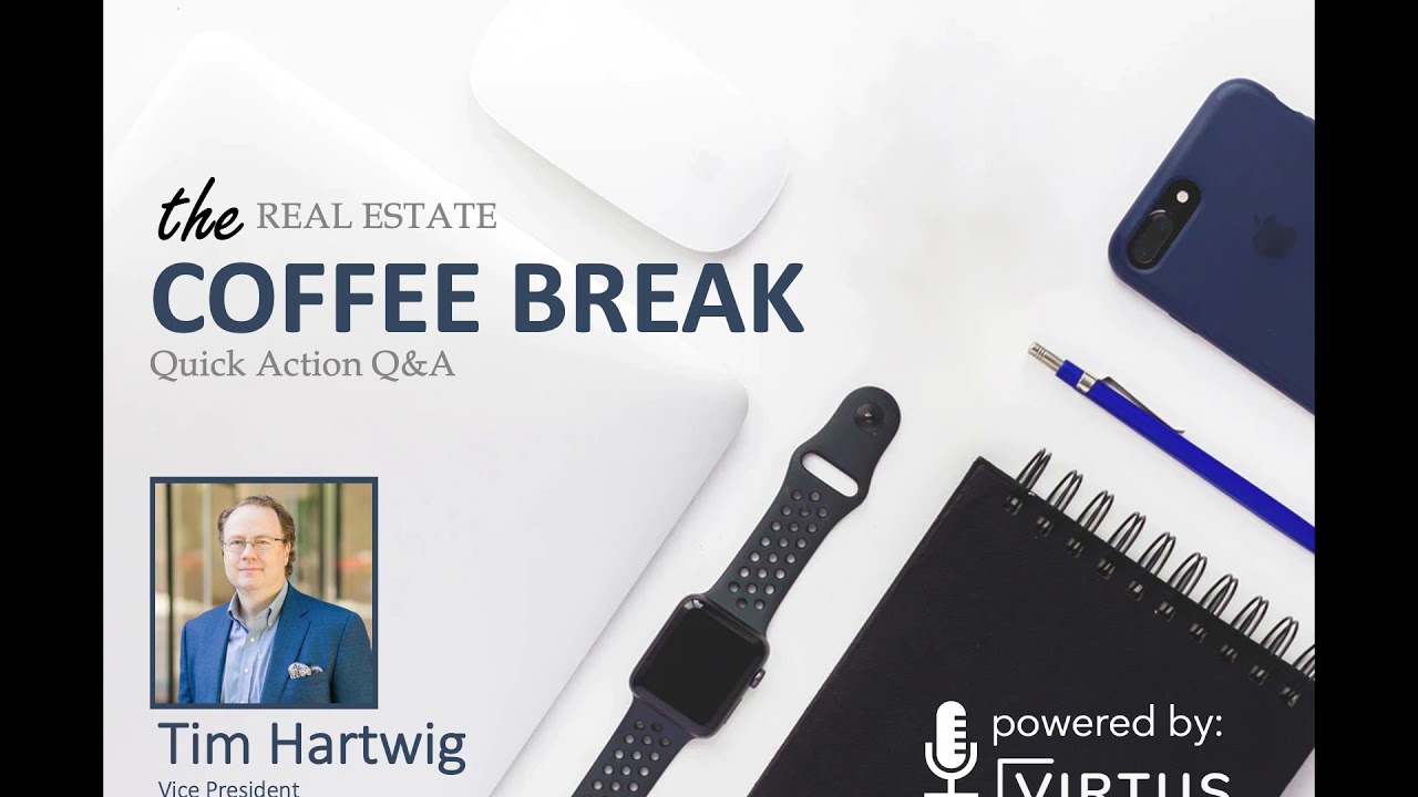The REAL ESTATE Coffee Break - Episode 20 - Tim Hartwig, Treeline ...