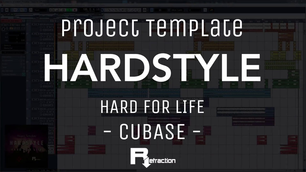 Hardstyle Project Template for Cubase - YouTube