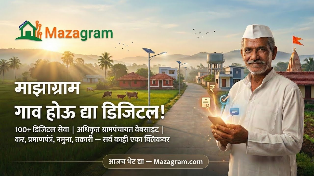 Mazagram.com- Official Music Video | Digital Gram Panchayat Platform ...