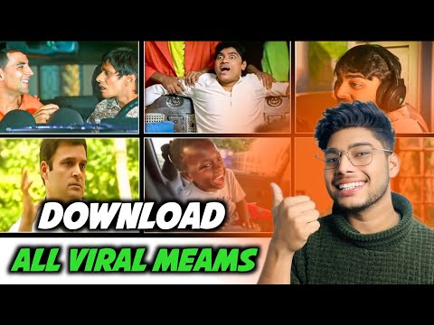 Where to download memes for videos? How to download memes | How to download memes