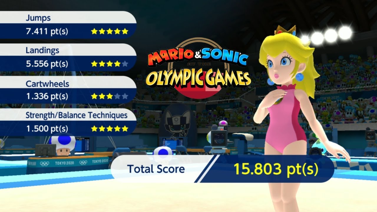 Mario & Sonic At The Olympic Games Tokyo 2020 Gymnastics - Floor ...