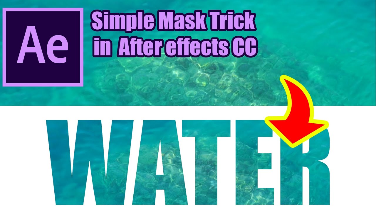 How to Create a simple mask effect in adobe after effects | after ...