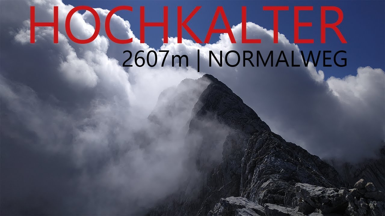 Hochkalter 2607m | Aufstieg über Normalweg - YouTube