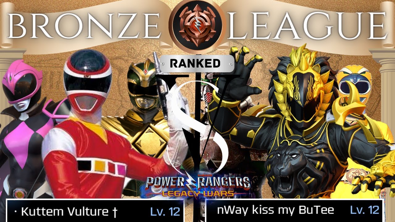 Power Rangers Legacy Wars | Ranked Bronze League Battle | Andros Vs Dai ...