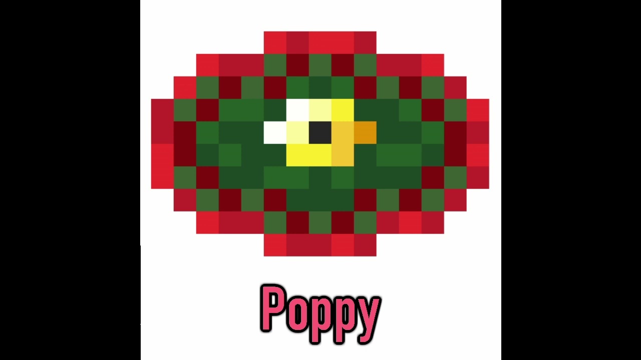 Poppy | A Flower Themed Fanmade Minecraft Music Disc - YouTube