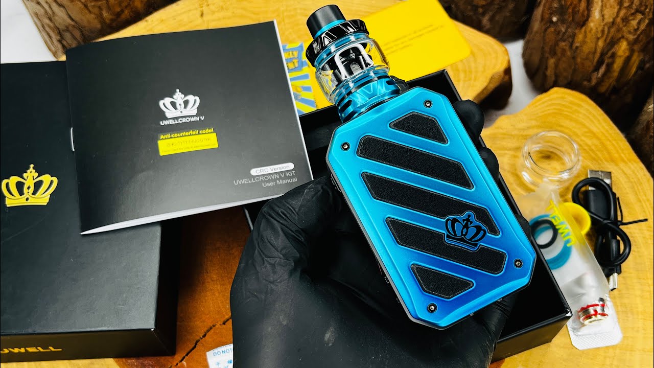 UWELL CROWN V KIT UMBOXING - YouTube