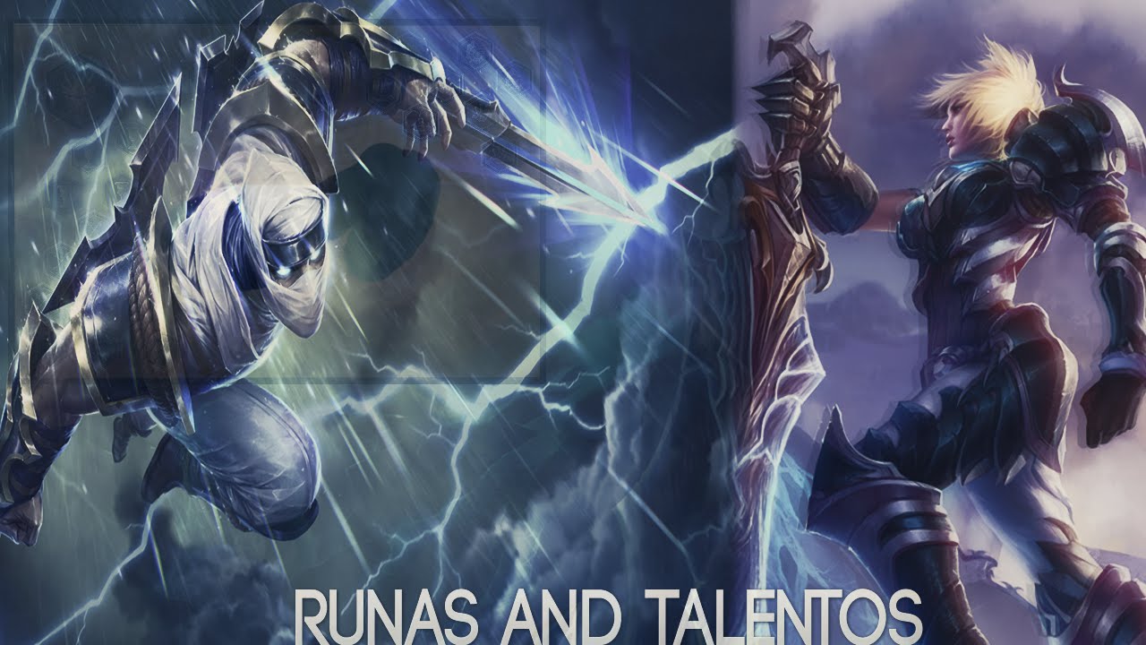 LOL - RUNAS E TALENTOS RIVEN/ZED - YouTube