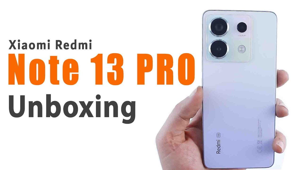 Xiaomi Redmi Note 13 Pro Unboxing (Purple) - YouTube